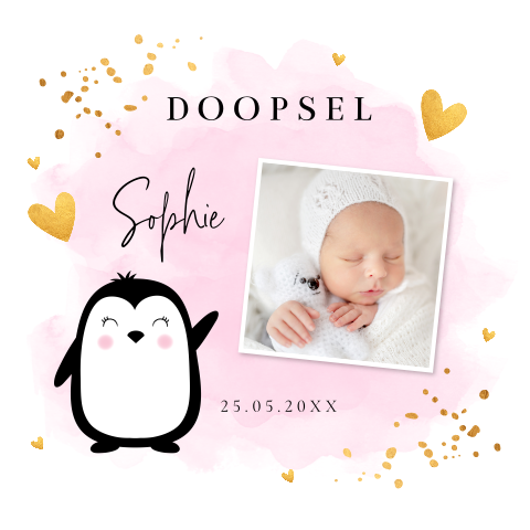 Doopkaarten online maken